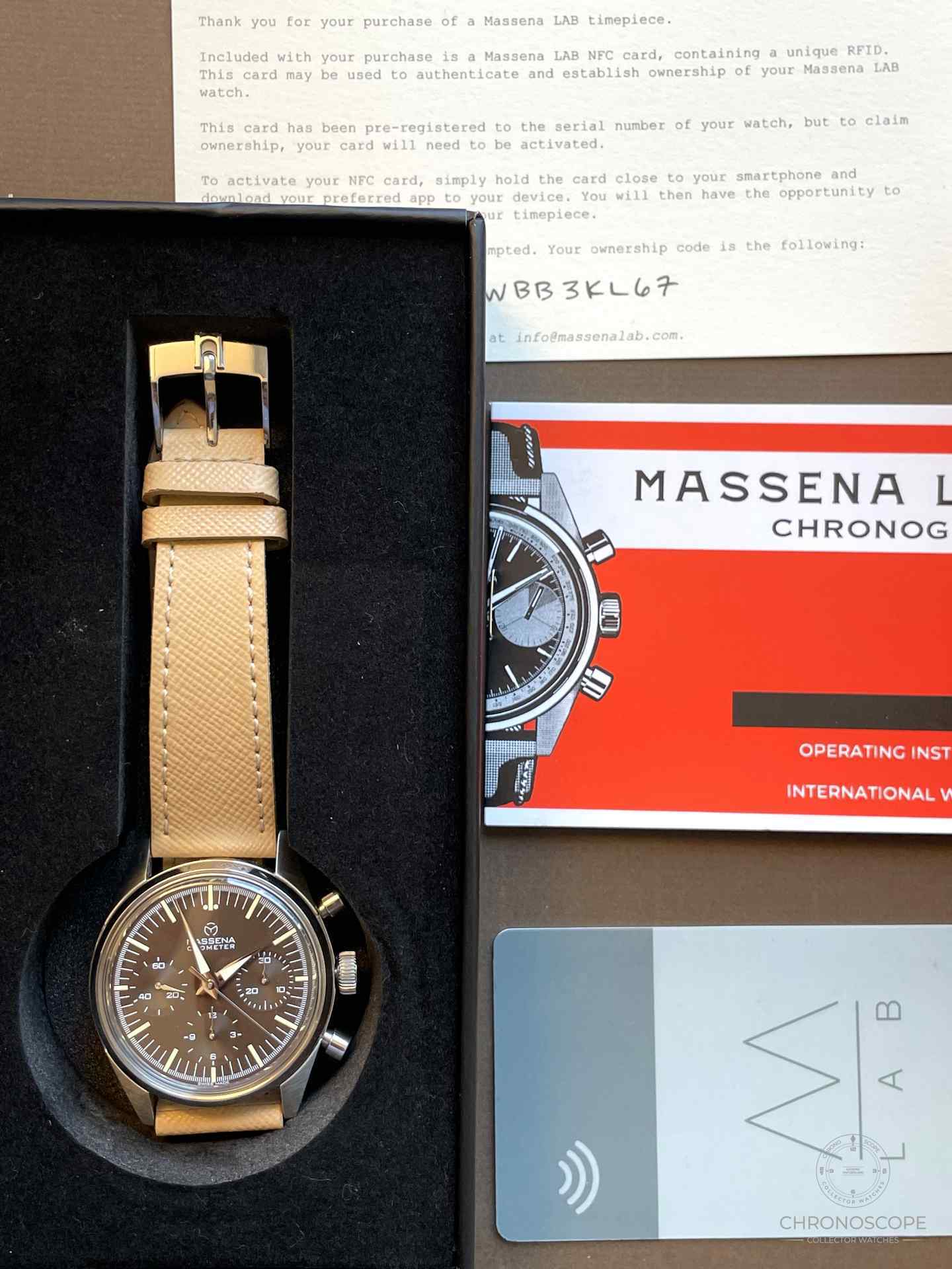 Massena Lab Geometer No 2 – one of 99pcs made – Chrono Scope