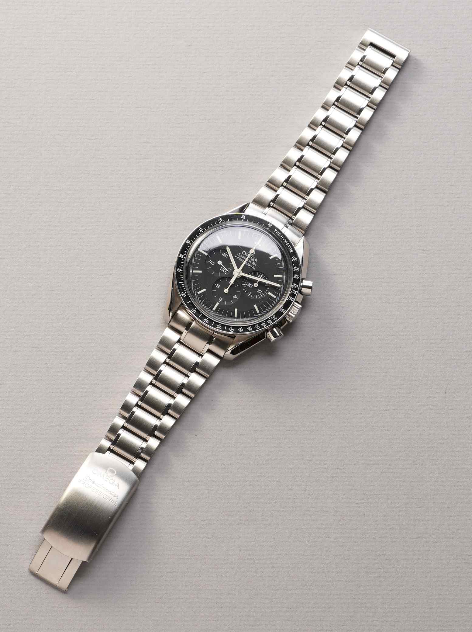 Omega Speedmaster Moonwatch “Professional Rhodium” display back ...