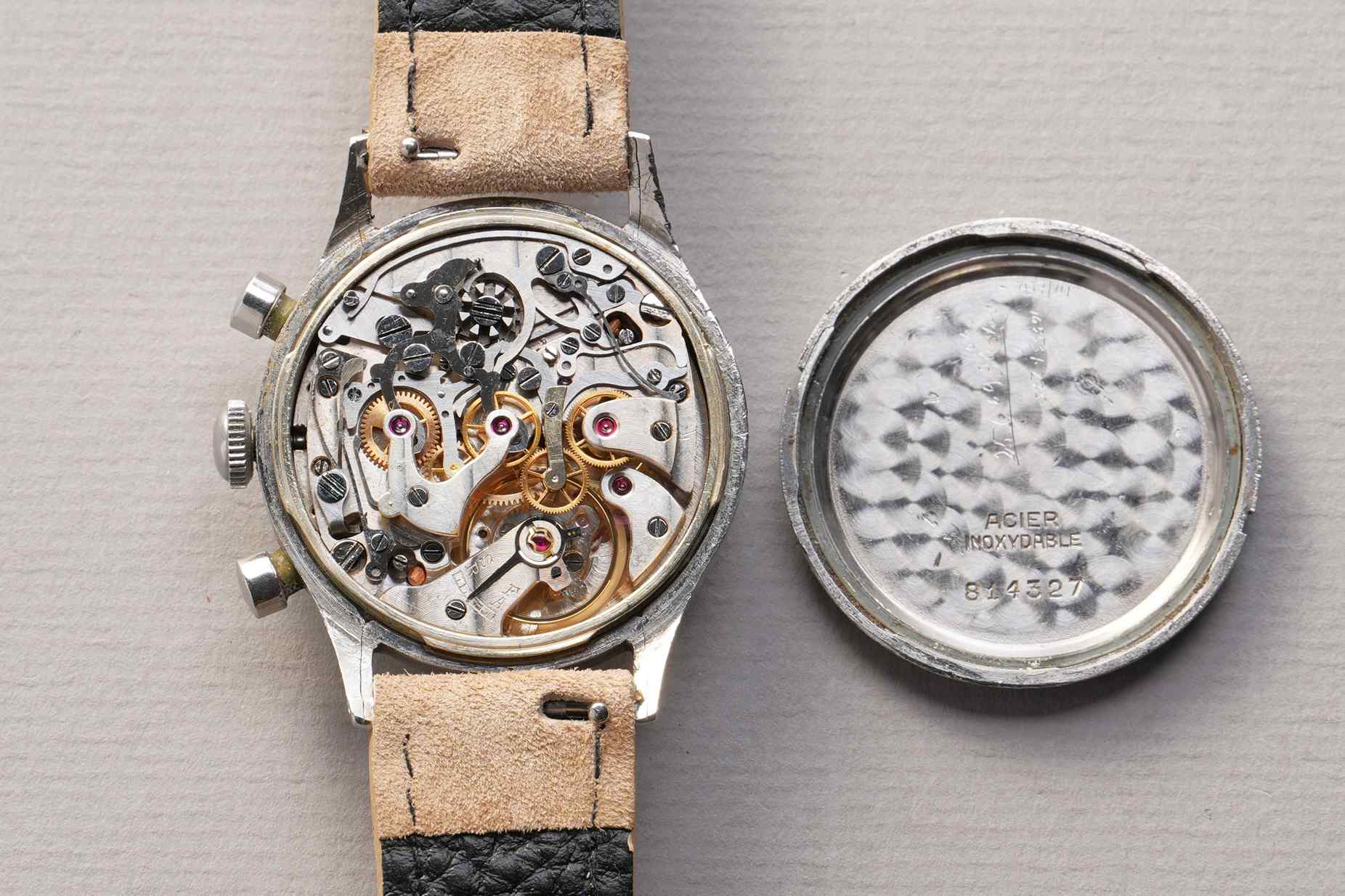 Excelsior Park Vintage multiscale dial Chronograph Cal. EP4 - serviced ...