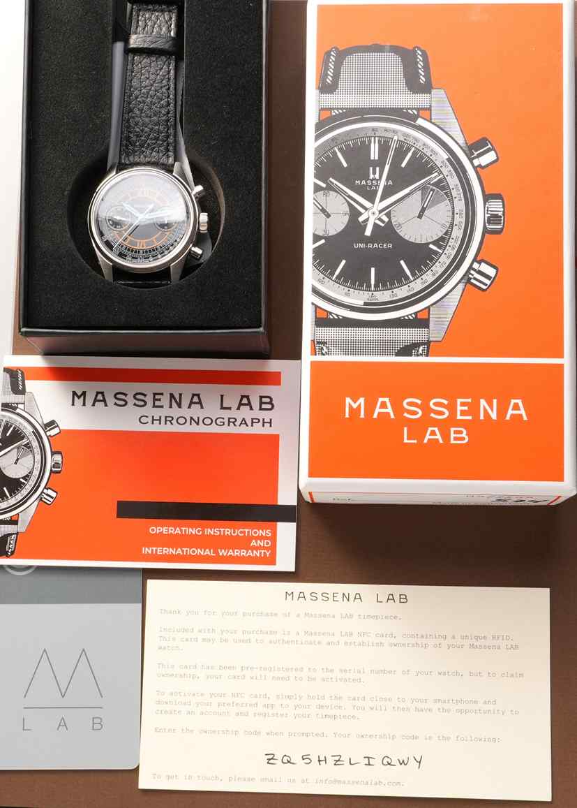 Massena Lab X Revolution Uni Racer 1949 | Chrono Scope