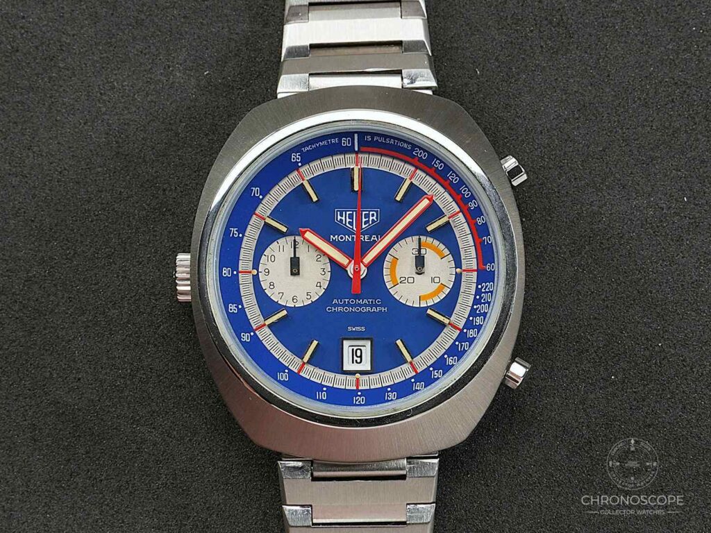 Heuer Montreal Ref. 110.503N, near mint – Chrono Scope