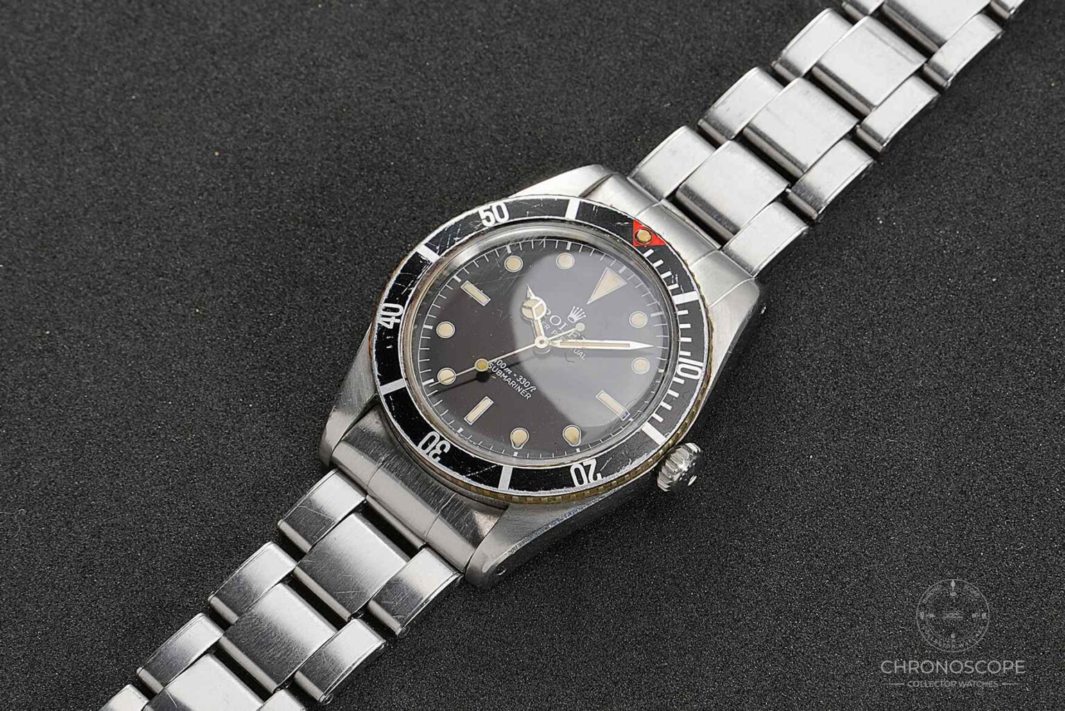 Rolex “ Small Crown” Submariner Reference 5508 – Chrono Scope